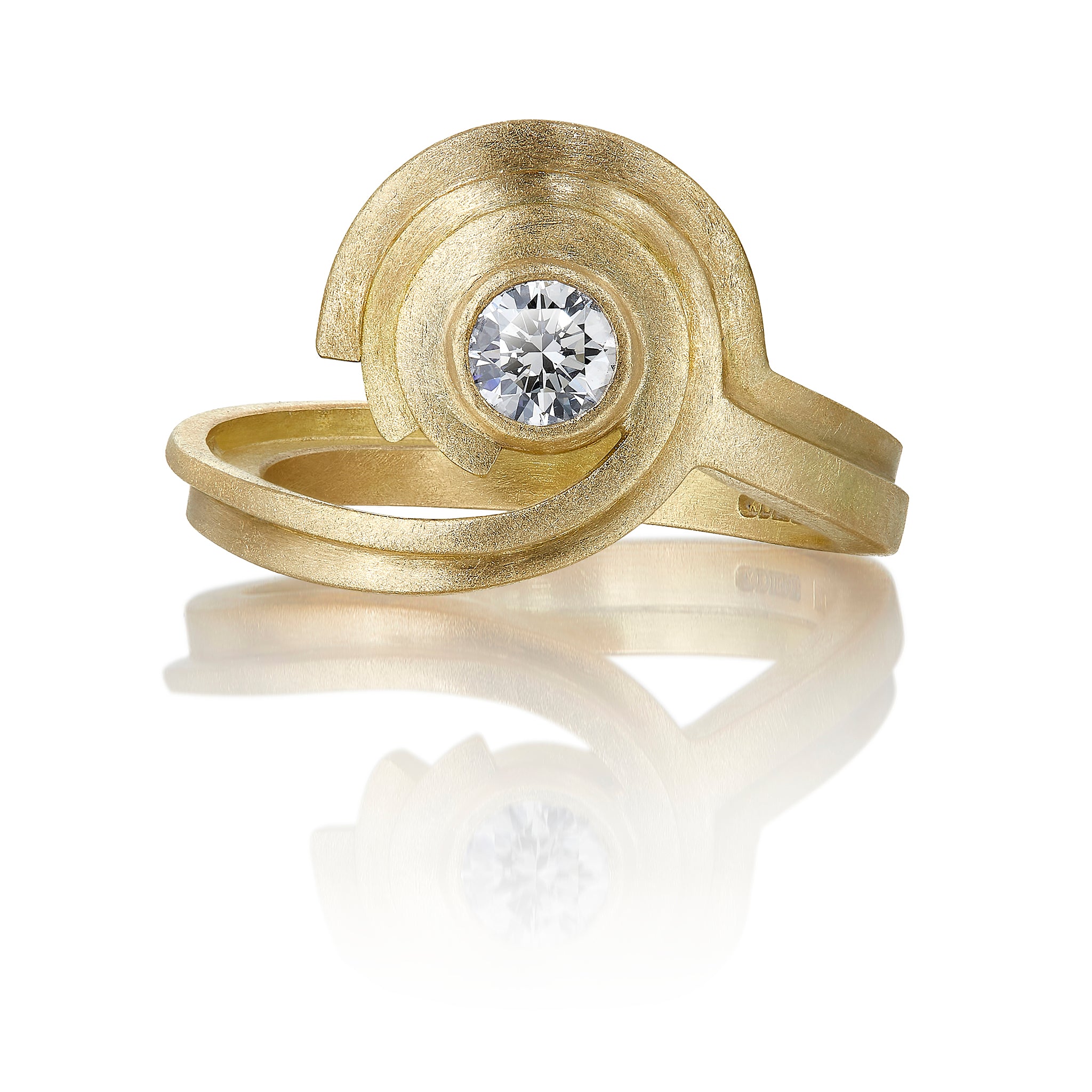 Triple Ledge Diamond Ring – Ellen Monaghan